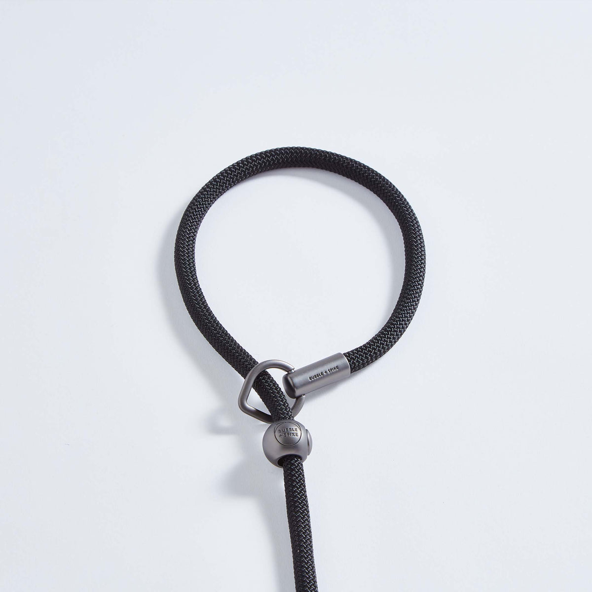 Flat Black Simple Slip Lead™ - Bubble & Spike